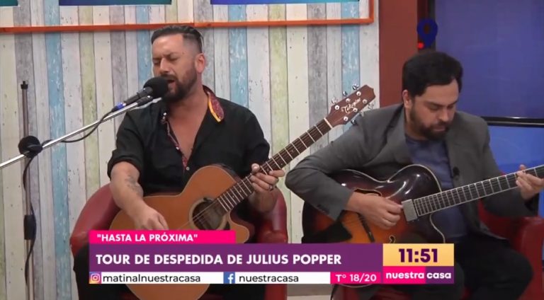 Banda penquista Julius Popper realiza tour de despedida “Hasta la próxima”