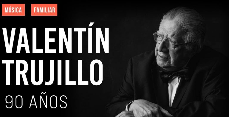 Valentín Trujillo celebrará sus 90 años con concierto en Concepción