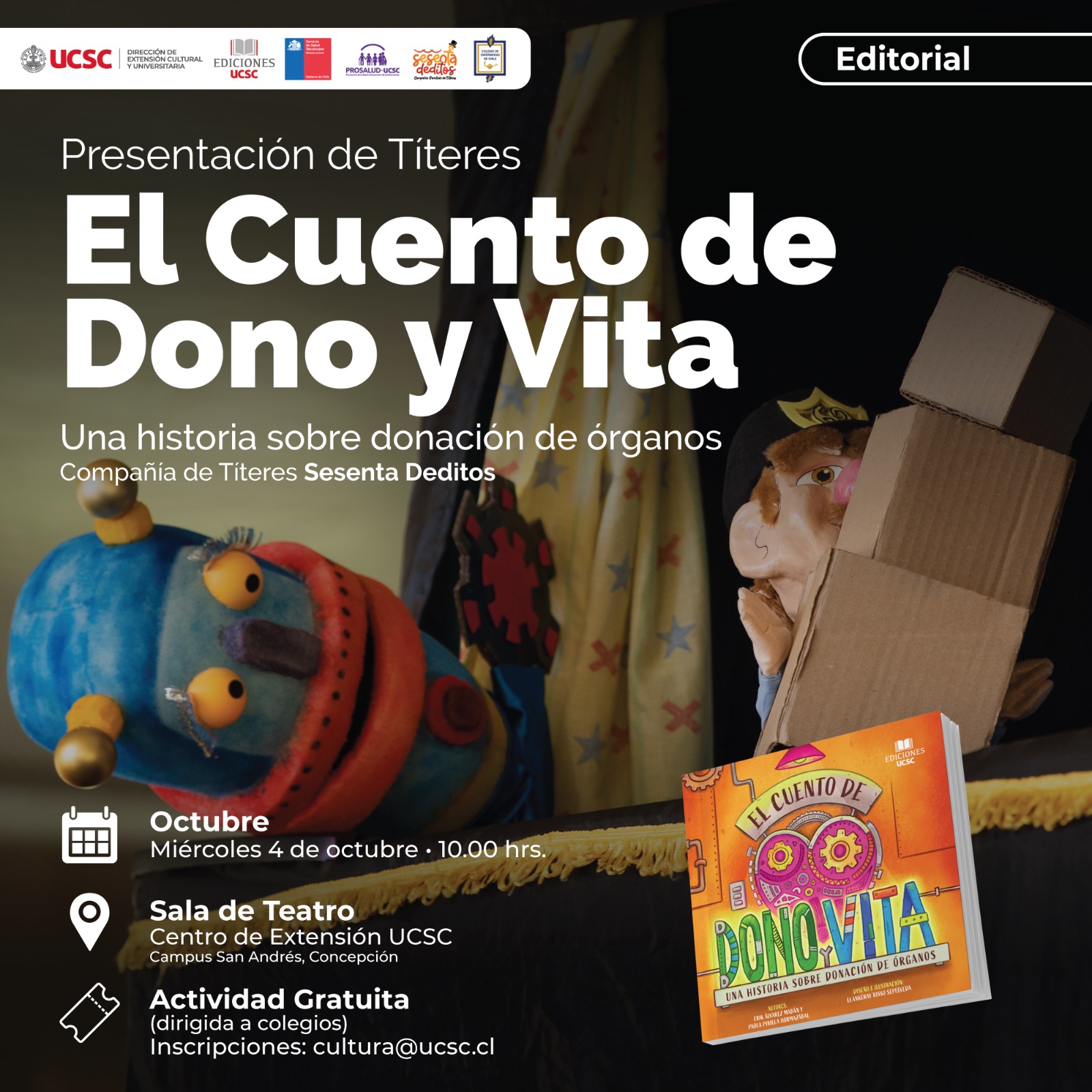"El Cuento de Dono y Vita": Obra infantil busca concientizar sobre la ...