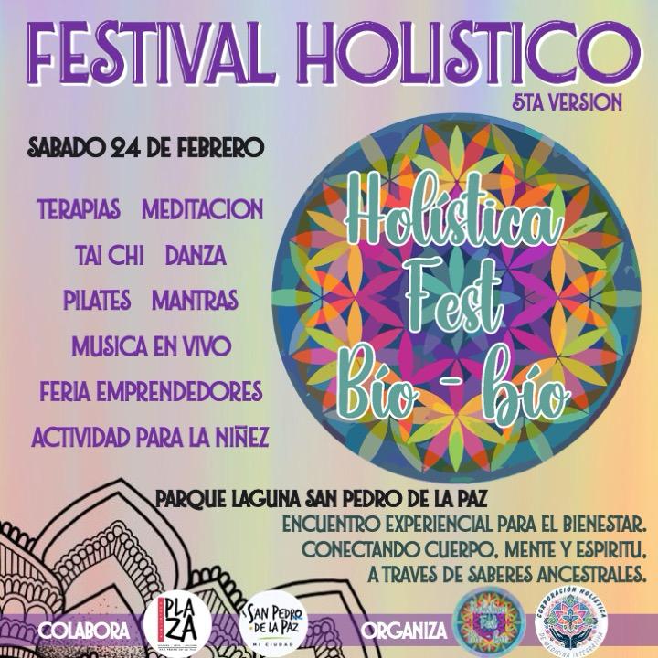 Descubre que llevará Holística Fest a la Laguna Grande de San Pedro de la Paz