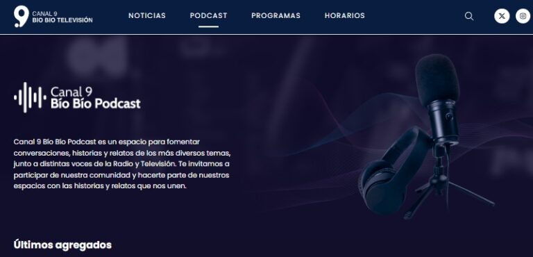 Ponle Play: Conoce los Podcasts que te ofrece Canal 9 Bío Bío Televisión