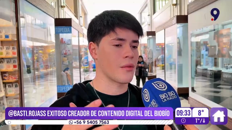 Bastián Rojas: el joven influencer penquista que conquista las redes con humor y espontaneidad
