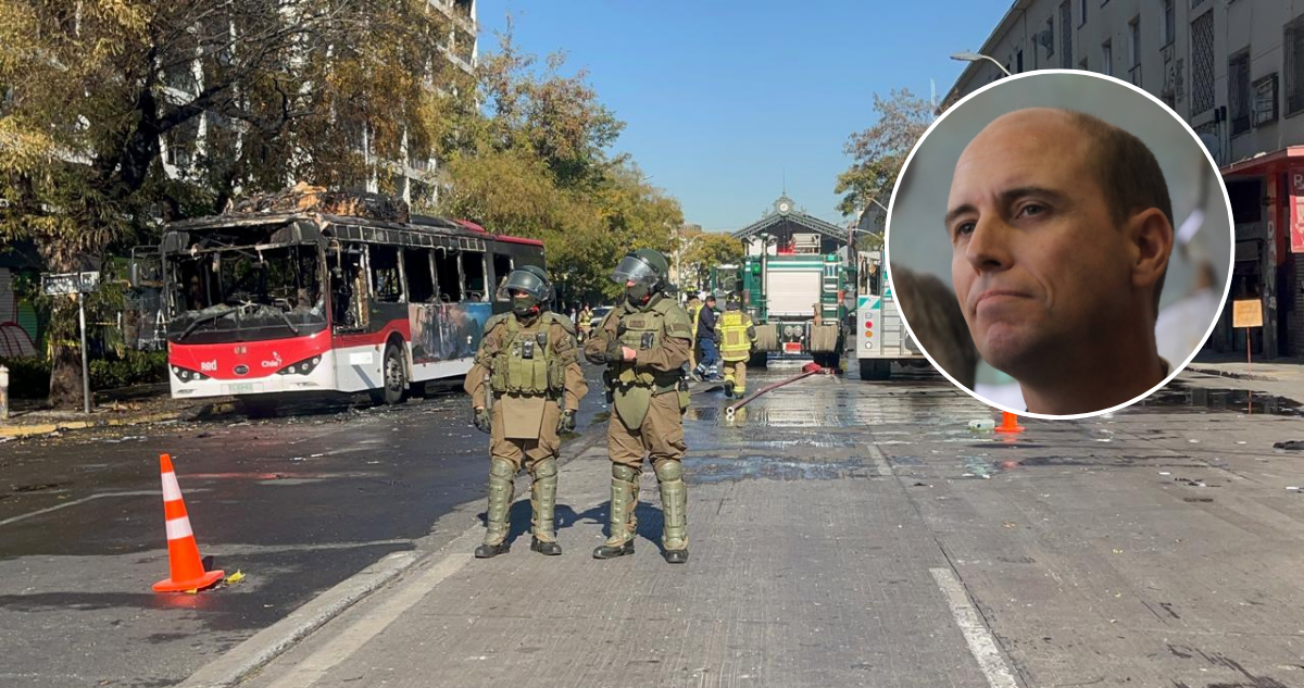 Arrau y quema de Bus RED en Santiago: "Todavía hay personas que están ...