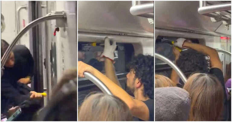 Reportan que por falta de aire usuarios intentaron romper ventanas de ...